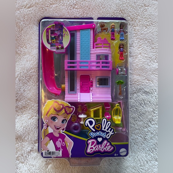 Polly Pocket x Barbie | Toys | Nwb Barbie Polly Pocket Compact Playset ...